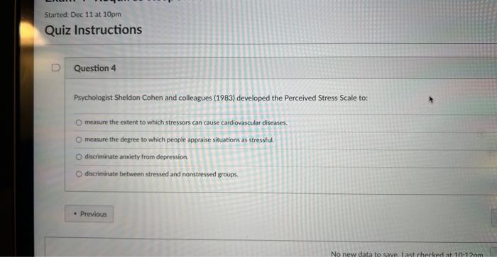Solved sychologist Sheldon Cohen and colleagues (1983) | Chegg.com