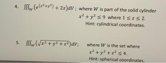 Solved The Change of Variables Theorem Evaluate the | Chegg.com