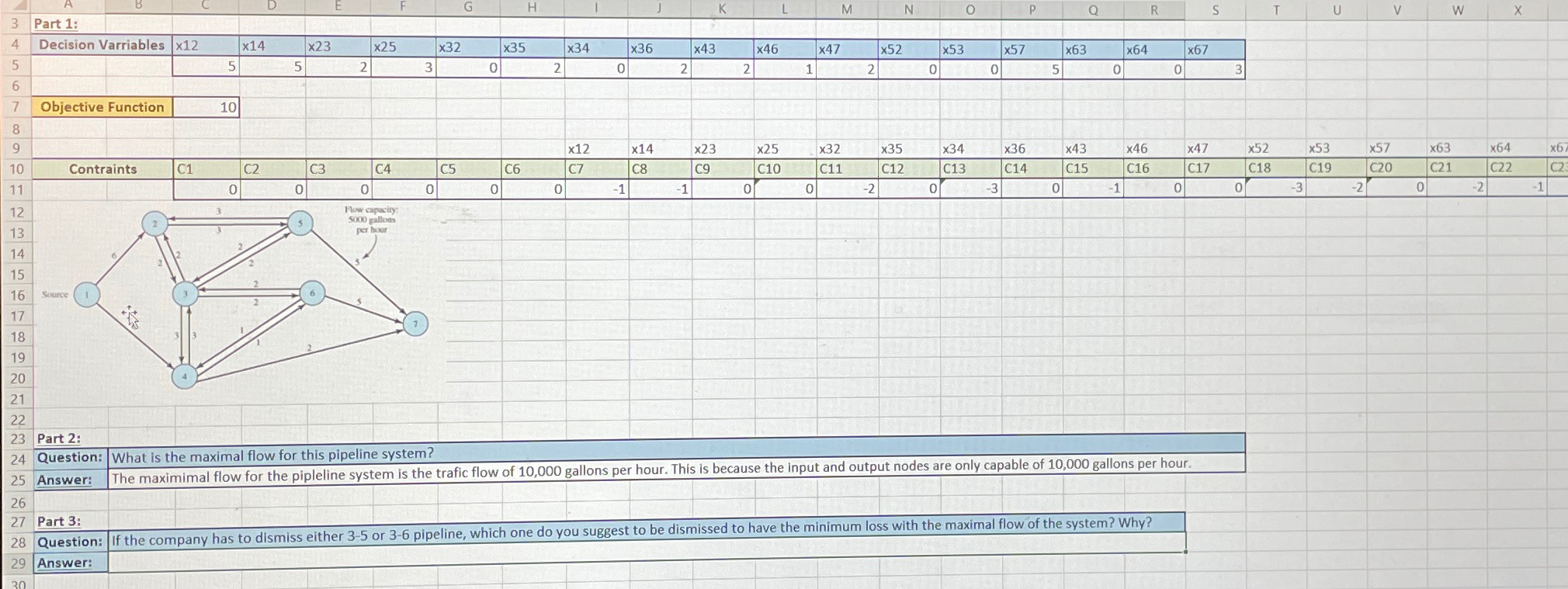 Solved How do i answer #3 ﻿in solver? | Chegg.com