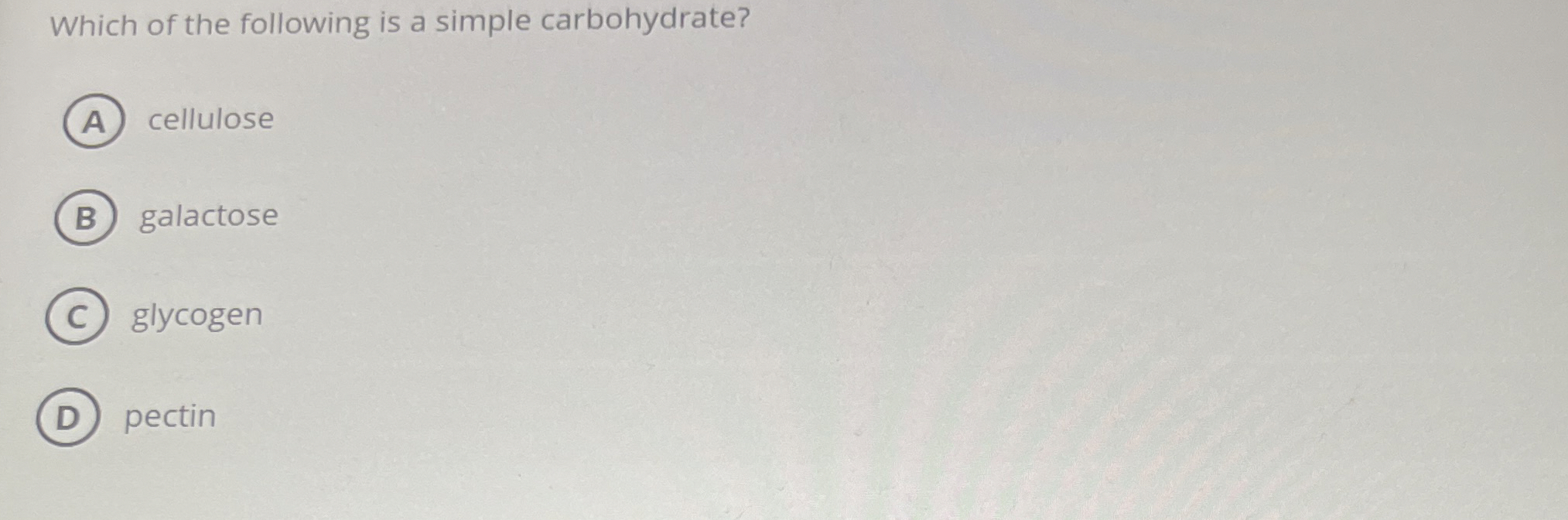 Solved Which of the following is a simple | Chegg.com