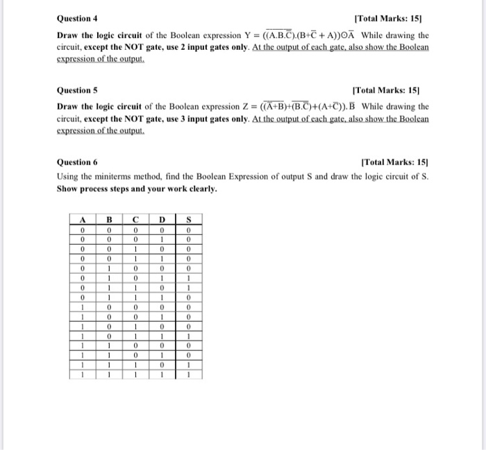 Solved Question 1 Total Marks: 151 Perform the addition and | Chegg.com