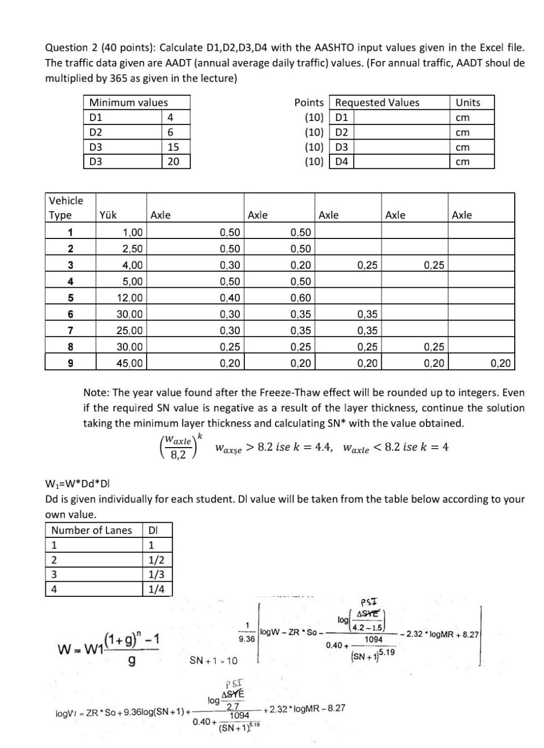 Solved Question 2 (40 points): Calculate D1,D2,D3,D4 with | Chegg.com
