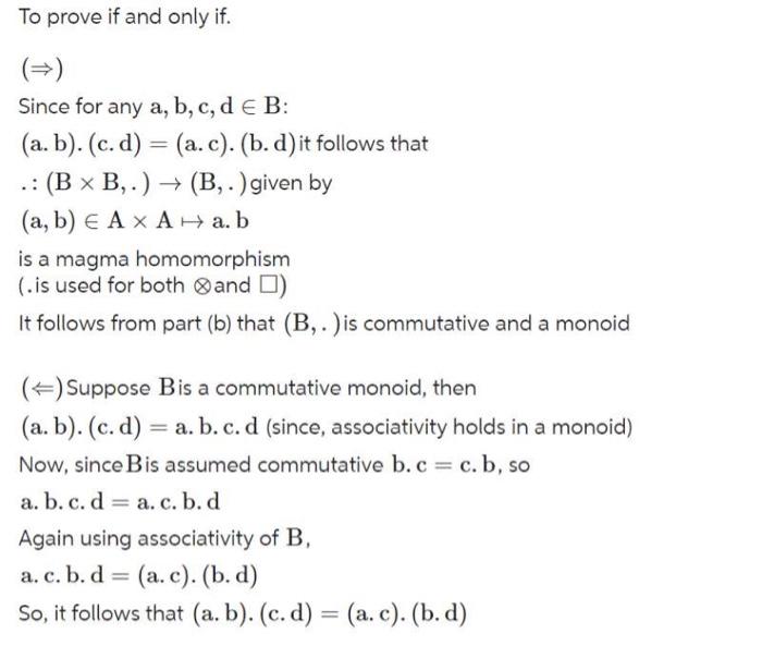 Solved A set Ahas two binary operations ⊗ and both with | Chegg.com