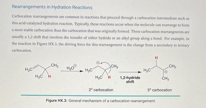 Solved (4pts) Hydration of 1-Hexene Reaction (2pts) Draw a | Chegg.com