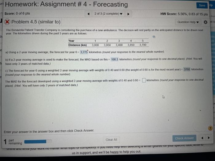 Solved My Homework Assignment 4 Forecasting Save Up 2