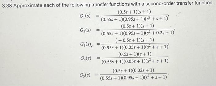 Solved PROBLEMS 3, 4, and 5 please. 3.38) Approximate each | Chegg.com