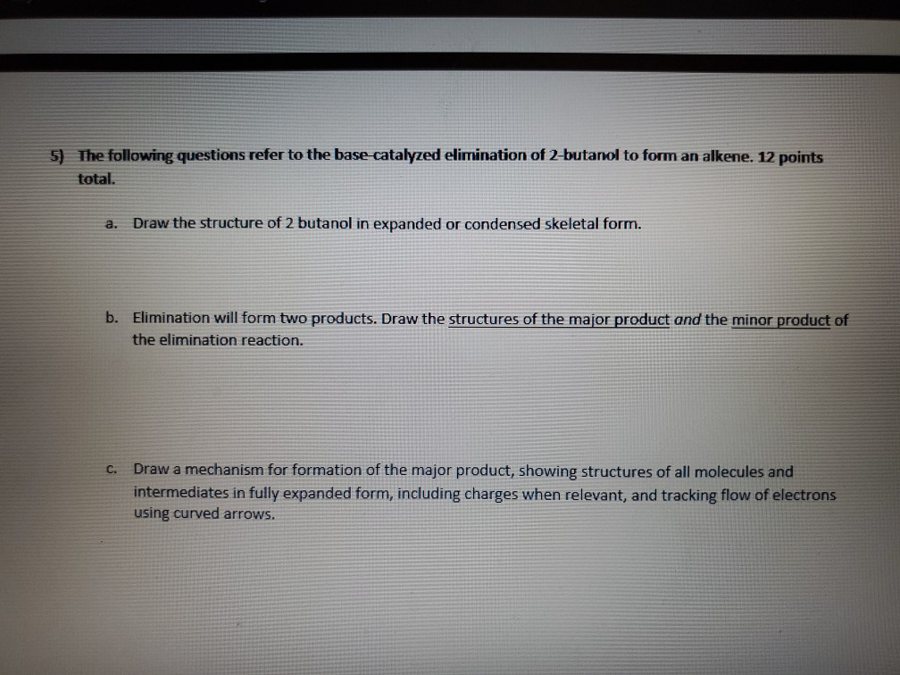 Solved 5) The following questions refer to the base | Chegg.com