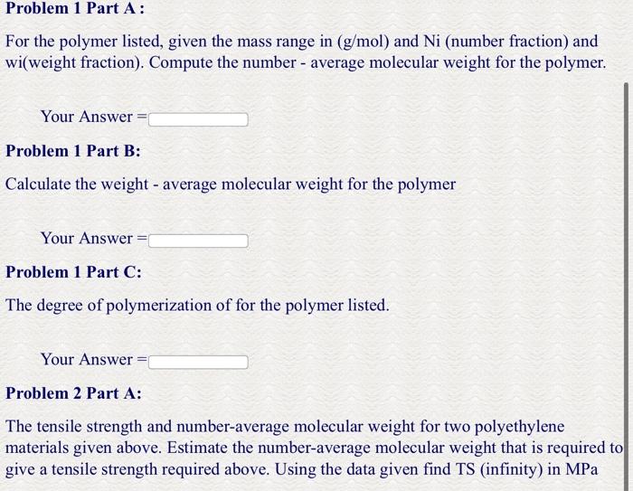 Solved Instructions: Use the atomic weights for the elements | Chegg.com