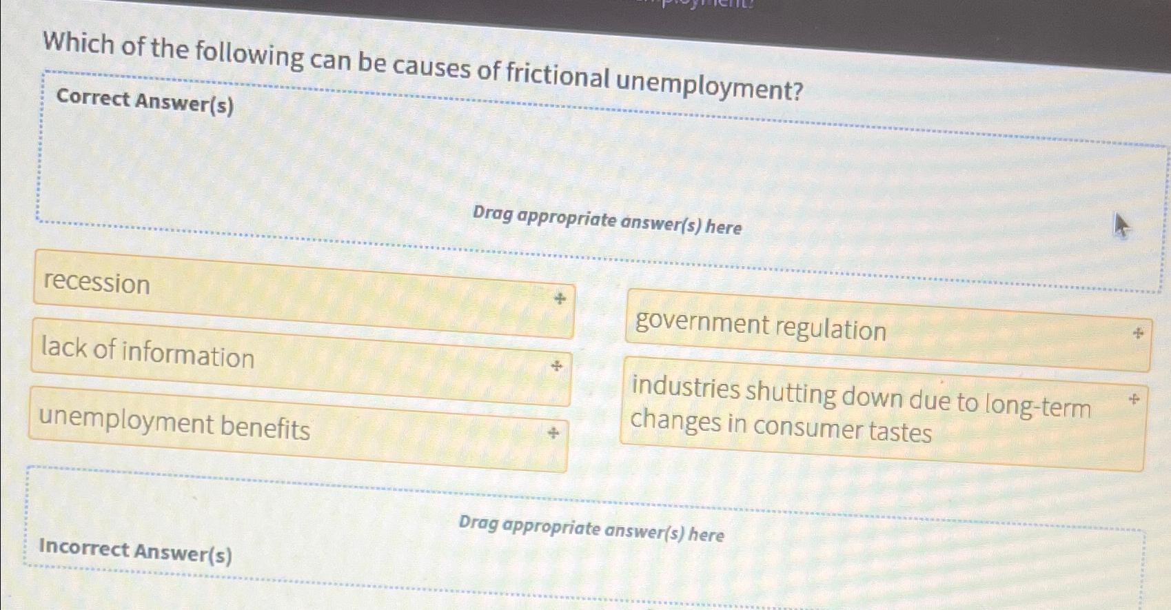 Solved Which of the following can be causes of frictional | Chegg.com