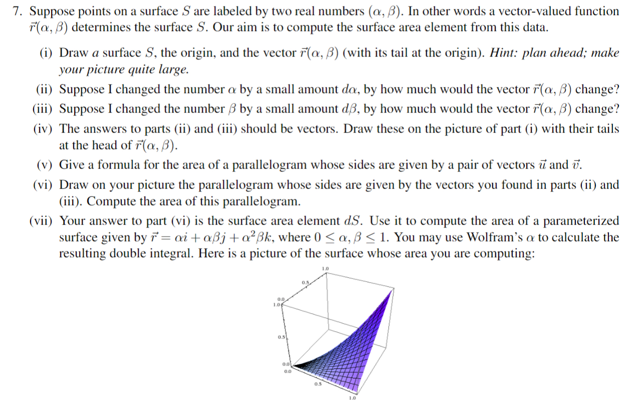 Solved Suppose points on a surface S ﻿are labeled by two | Chegg.com