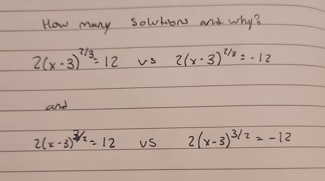 Solved How many solutions and | Chegg.com