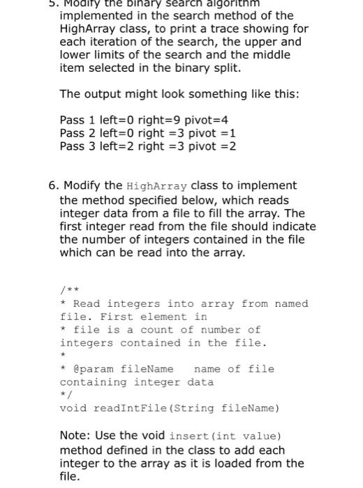 Solved 2 Create Findall Method Which Uses Linear Search 