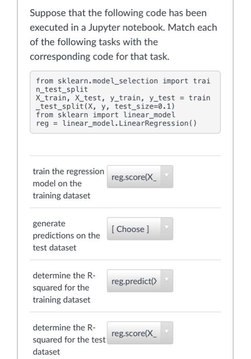 Solved Suppose that the following code has been executed in | Chegg.com