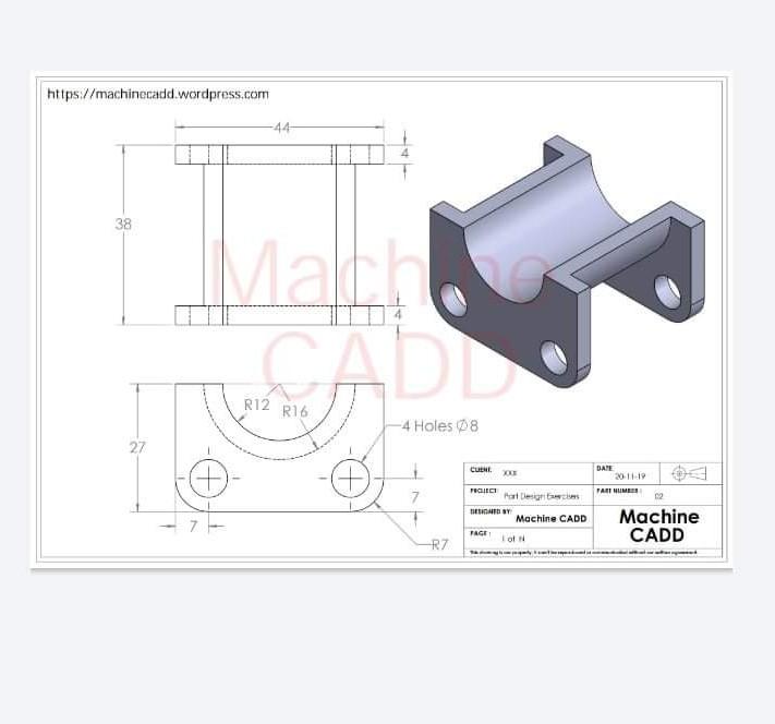 Solved https://machinecadd. wordpress.com 44 38 Mate CAD R12 | Chegg.com