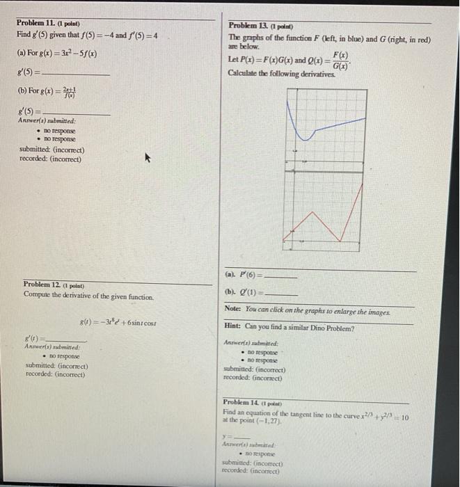 Solved Problem 1. (1 polnt) The limit limh→0hln(e+h)−1 | Chegg.com