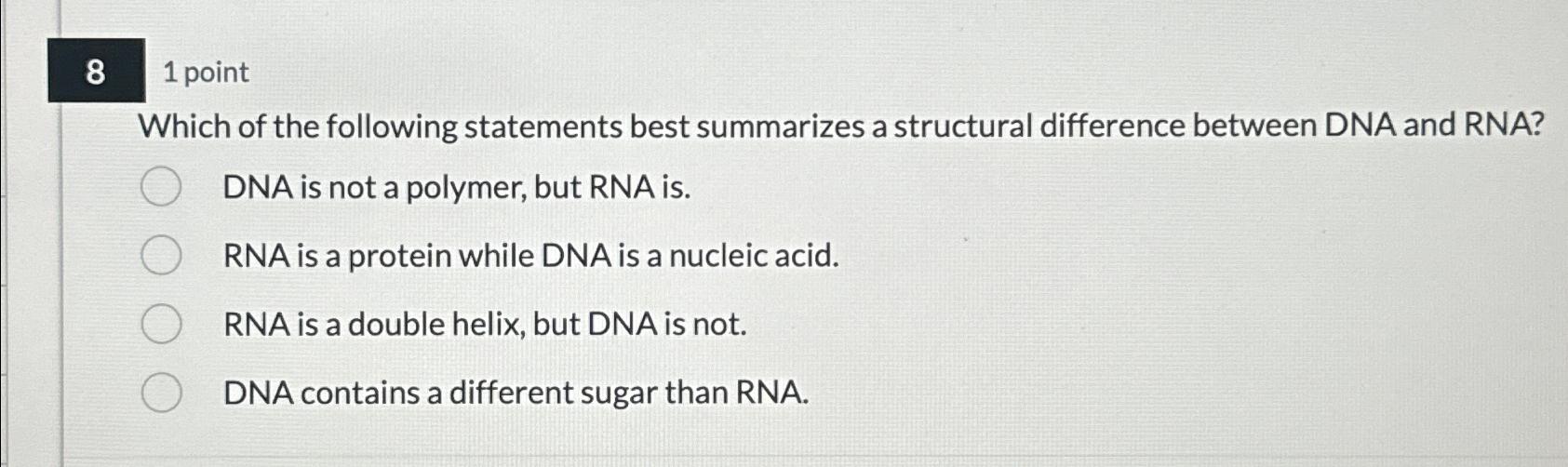 Solved 81 ﻿pointWhich of the following statements best | Chegg.com