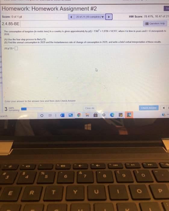 Solved Sa > Homework: Homework Assignment #2 Score: 0 of 1 | Chegg.com