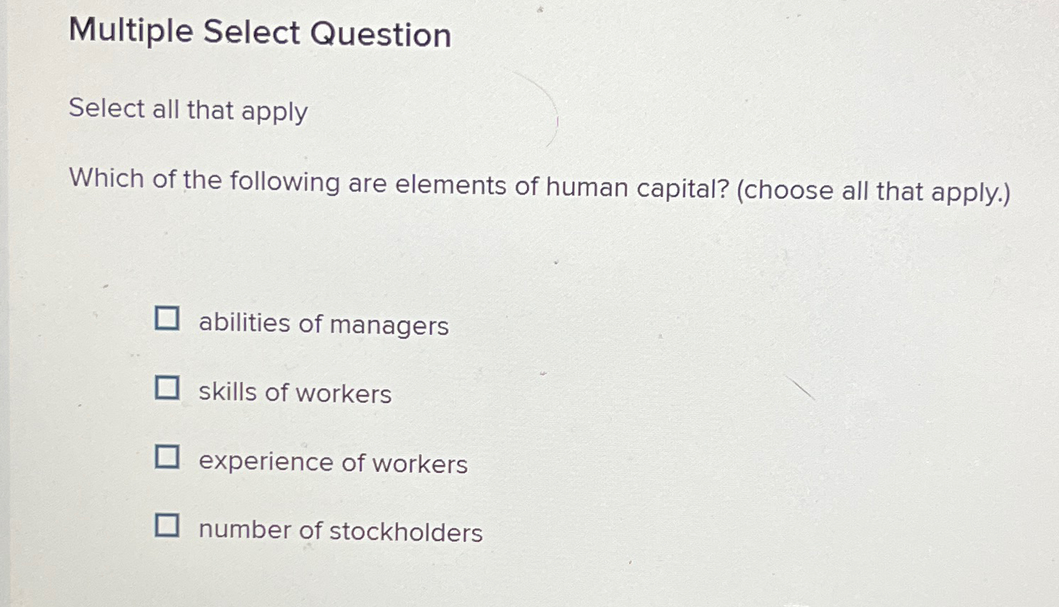 Solved Multiple Select QuestionSelect all that applyWhich of | Chegg.com