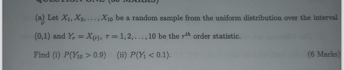 Solved (a) ﻿Let x1,x2,dots,x10 ﻿be a random sample from the | Chegg.com
