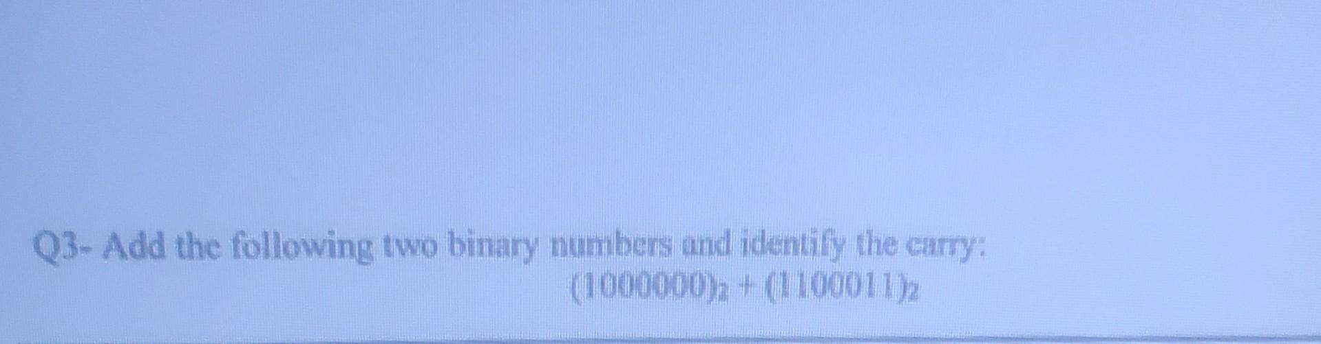 Solved Q4-Simplify A+ΛB+ABCQ2. Convert the following binary | Chegg.com
