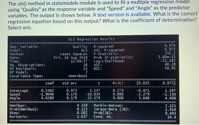 Solved Which of the following correctly shows the general | Chegg.com