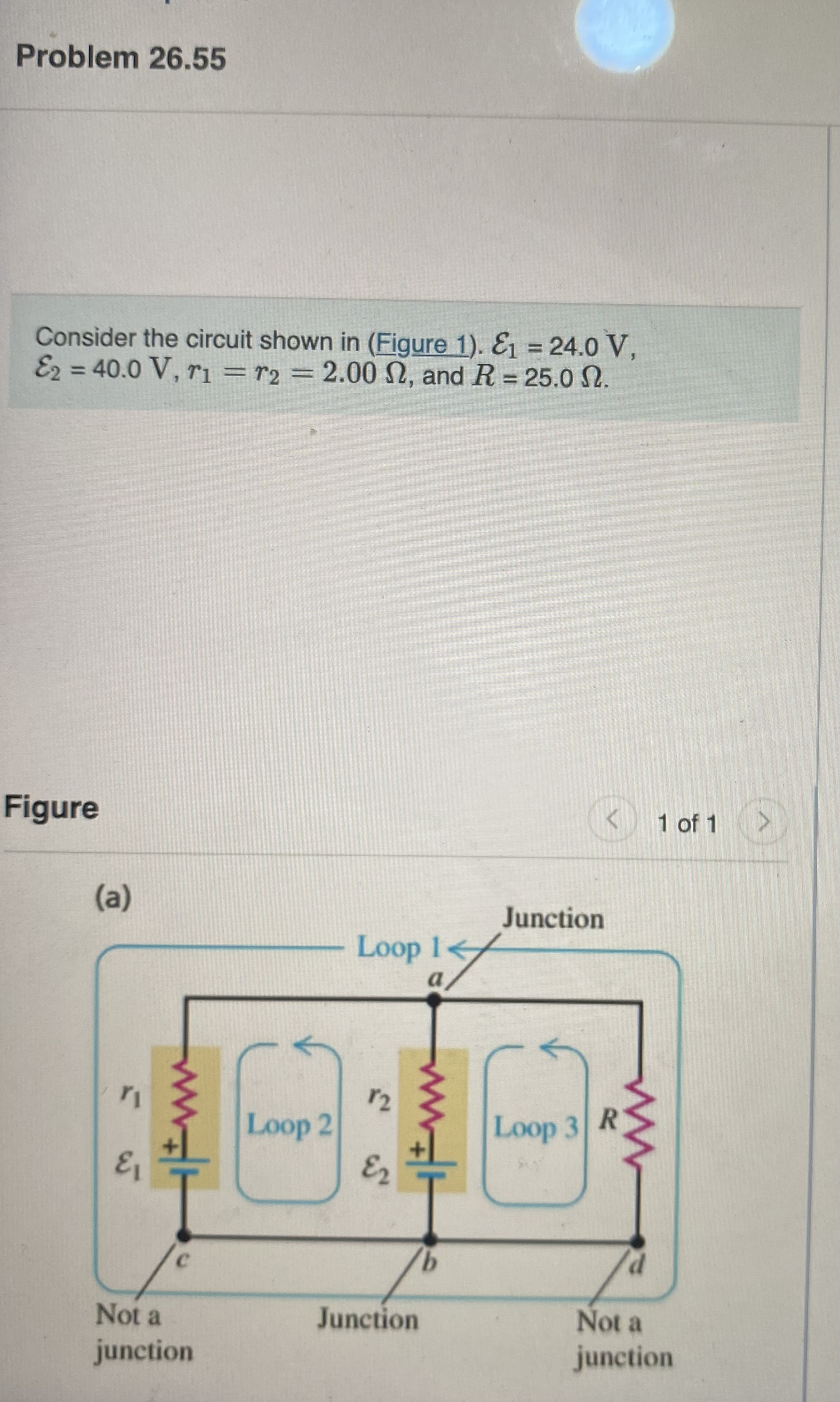 Solved Problem 26.55Consider the circuit shown in (Figure | Chegg.com