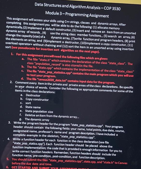 Solved hello, i have included the program instructions, the | Chegg.com