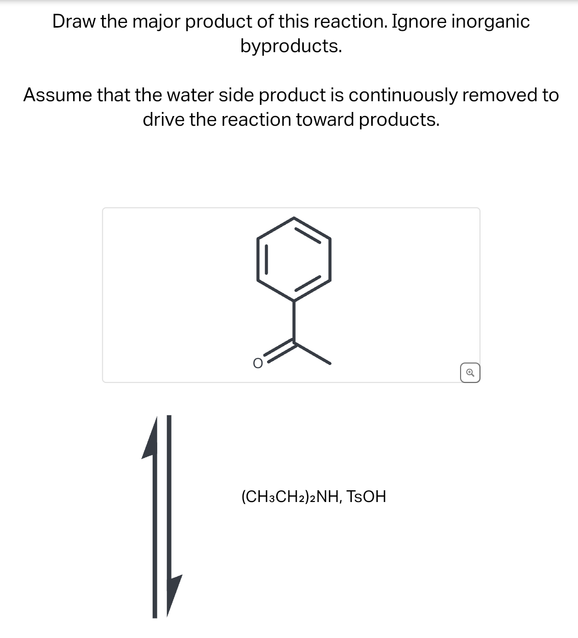 Solved Draw the major product of this reaction. Ignore | Chegg.com