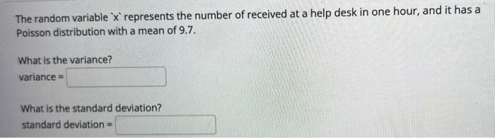 Solved The random variable ' x ' represents the number of | Chegg.com