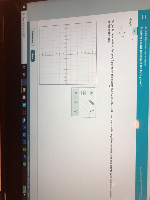 Solved LINES, FUNCTIONS, AND SYSTEMS Graphing a cubic | Chegg.com Solved LINES, FUNCTIONS, AND SYSTEMS Graphing a cubic | Chegg.com