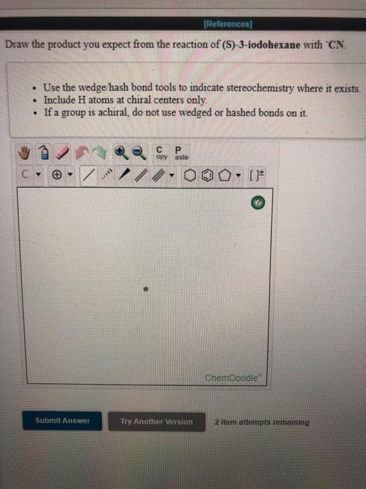 Solved Draw the product you expect from the reaction of | Chegg.com