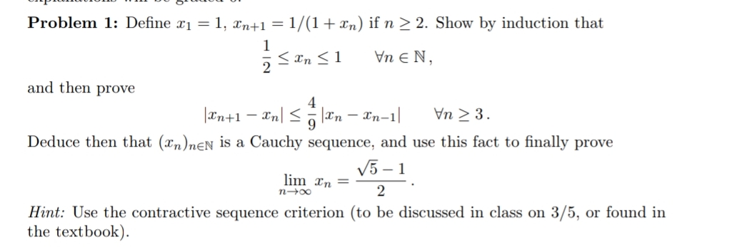 i need step by step solution of this real analysis | Chegg.com