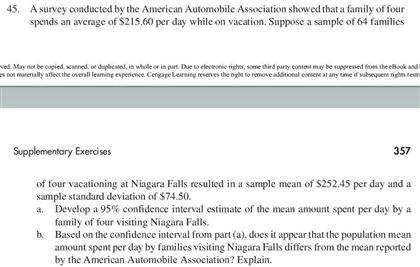 Solved A survey conducted by the American Automobile | Chegg.com