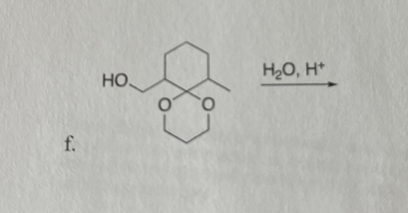 Solved Draw the feature product of the following reaction. | Chegg.com