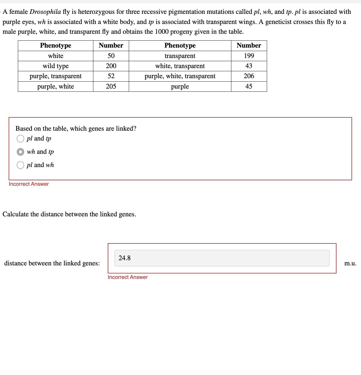 Solved by an EXPERT A female Drosophila fly is heterozygous for three | Chegg.com