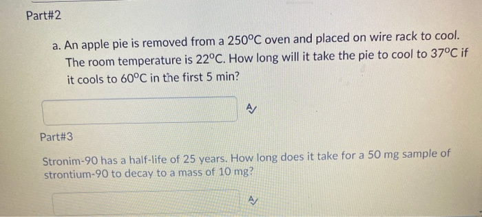 Solved The cooling of an object can be modelled by an | Chegg.com