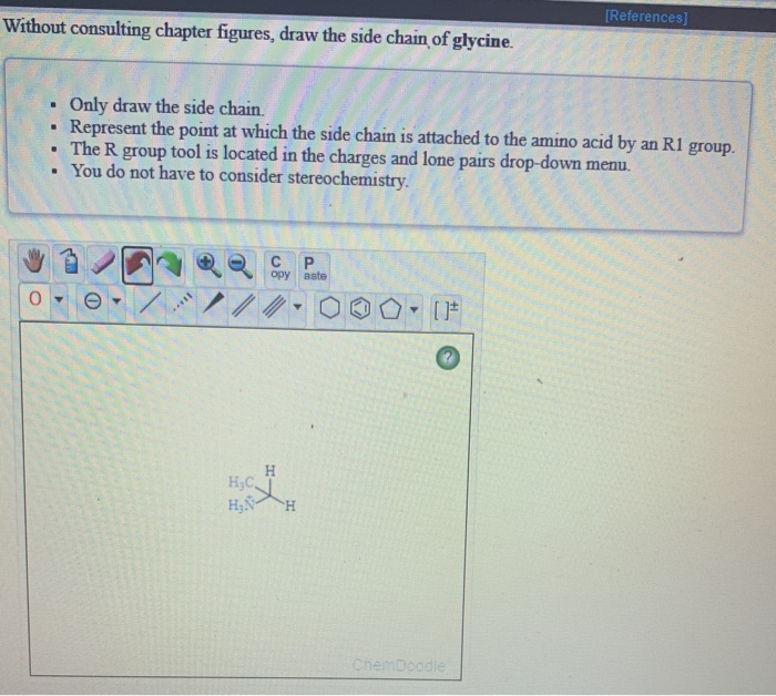 Solved im having trouble with how to write COOH or COO- to | Chegg.com