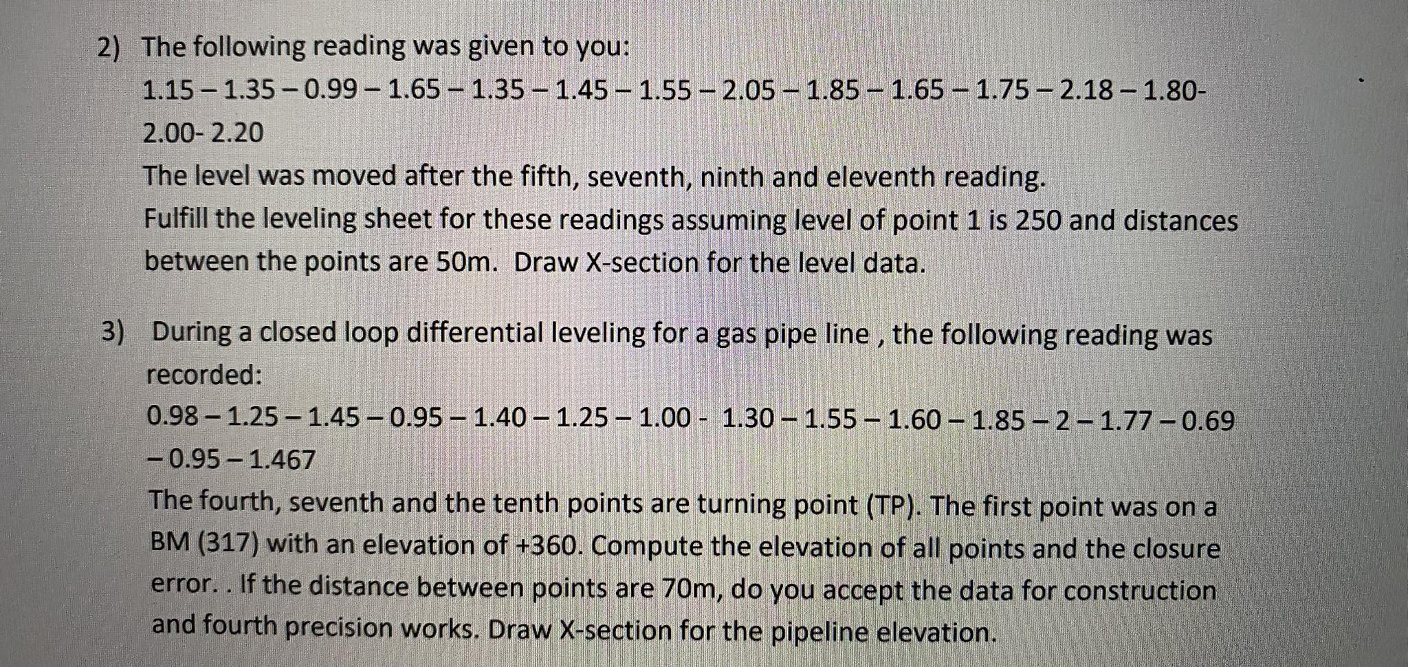 Solved The following reading was given to | Chegg.com