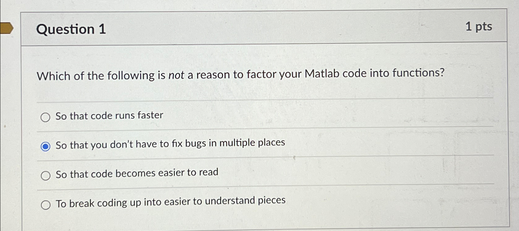 Solved Question 11 ﻿ptsWhich of the following is not a | Chegg.com