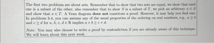 1. Prove that for any three sets A, B and C, we have | Chegg.com