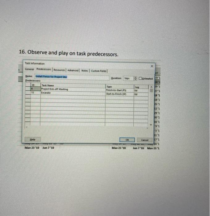 Solved Workshop - Entering and Organizing tasks on | Chegg.com