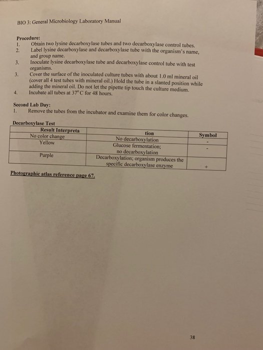 BIO 3: General Microbiology Laboratory Manual | Chegg.com