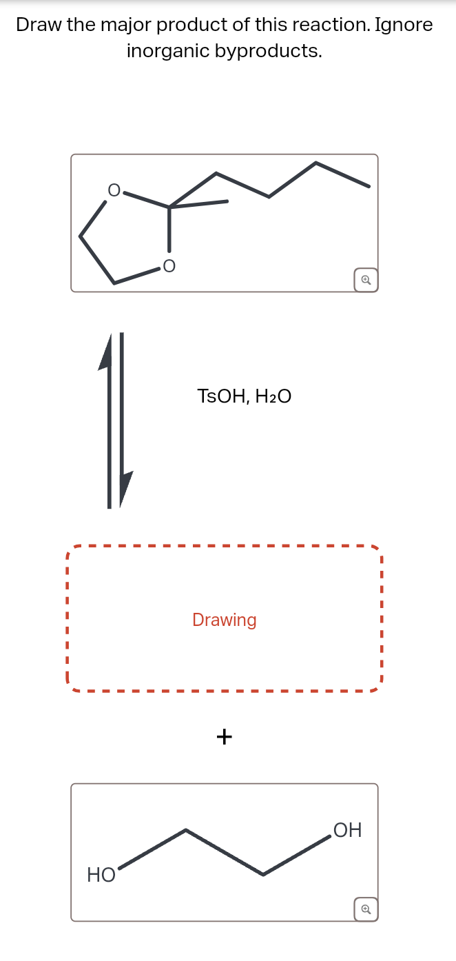 Solved Draw the major product of this reaction. Ignore | Chegg.com