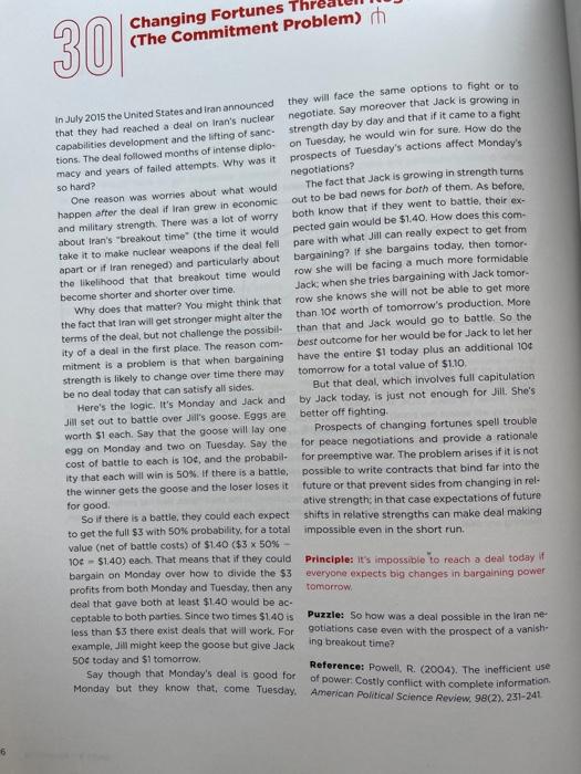 Solved [4 points] Think about two countries fighting over a | Chegg.com