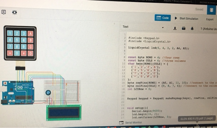 Almonary Care Saved K7 Code Start Simulation Export 1 | Chegg.com