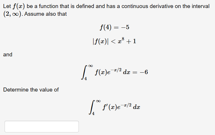 Solved Let f(x) ﻿be a function that is defined and has a | Chegg.com