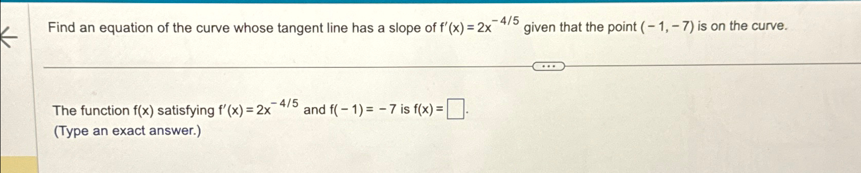 Solved Find an equation of the curve whose tangent line has | Chegg.com