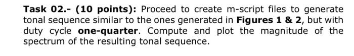 Solved Task 02.- (10 points): Proceed to create m-script | Chegg.com