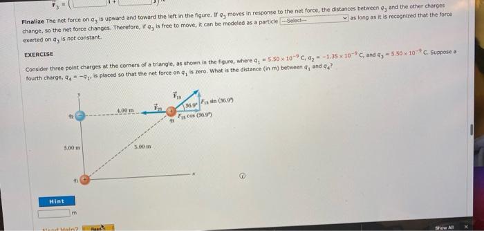 Solved Find the Resultant Force Consider three point charges | Chegg.com