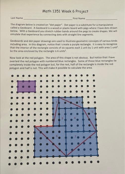 Solved Last Name First Name The diagram below is created on | Chegg.com